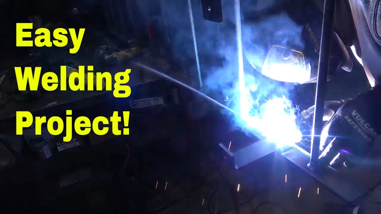 Building Steel Ladders in a small weld shop - YouTube