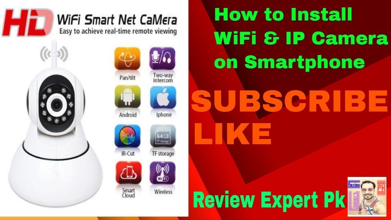 HOW to INSTALL 360Eye WIFI CAMERA on Smartphone step by step - YouTube