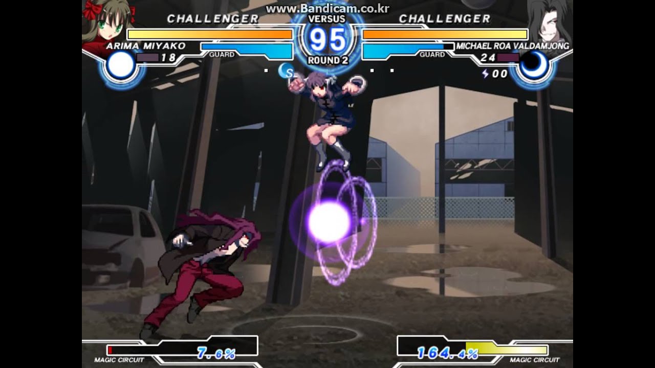 MBAACC 2015-09-14 F-Miyako vs C-Roa - YouTube