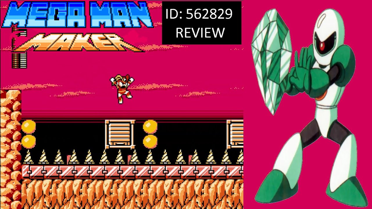ロックマン Mega Man Maker Review - Barrier Man 562829 - YouTube