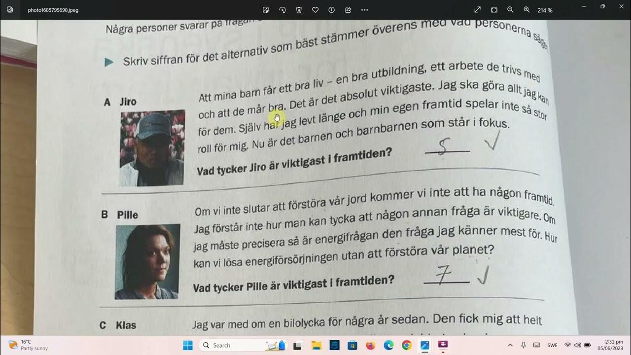 Nationella prov sfi kurs d läsa @Swedenarab - YouTube