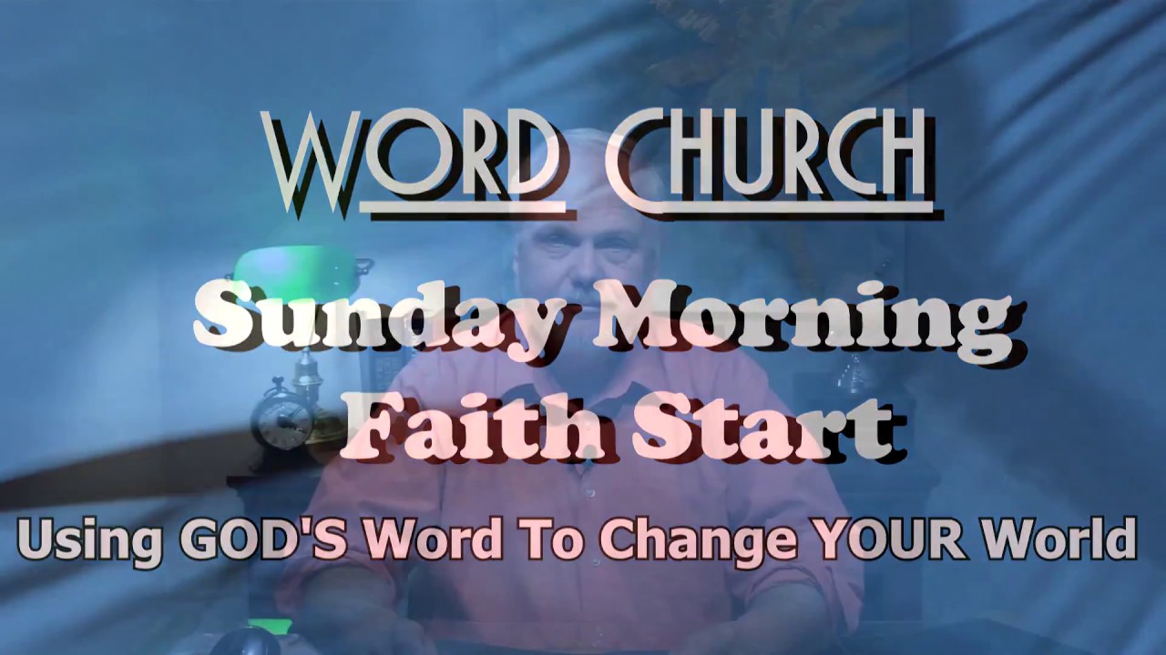 Sunday Morning Faith Start 3/25/18 - Majoring On Why? Instead Of What ...