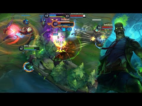 Wild Rift Brand Mid Lane Gameplay in Season 15 (Build & Runes) - YouTube