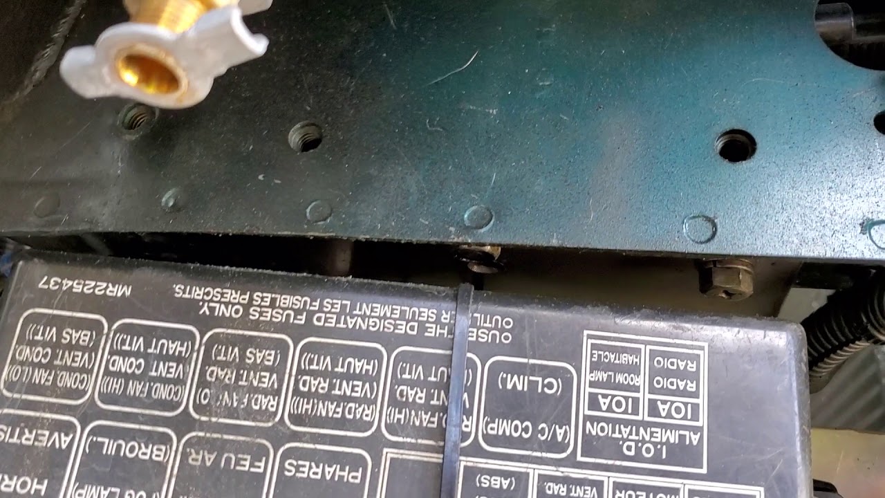 My fuse box relocation - YouTube