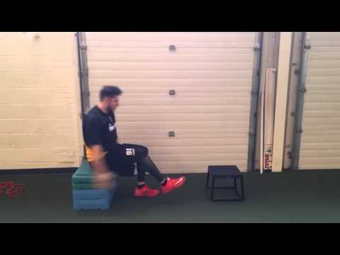 Unilateral High to Low Box Jump 2 - YouTube
