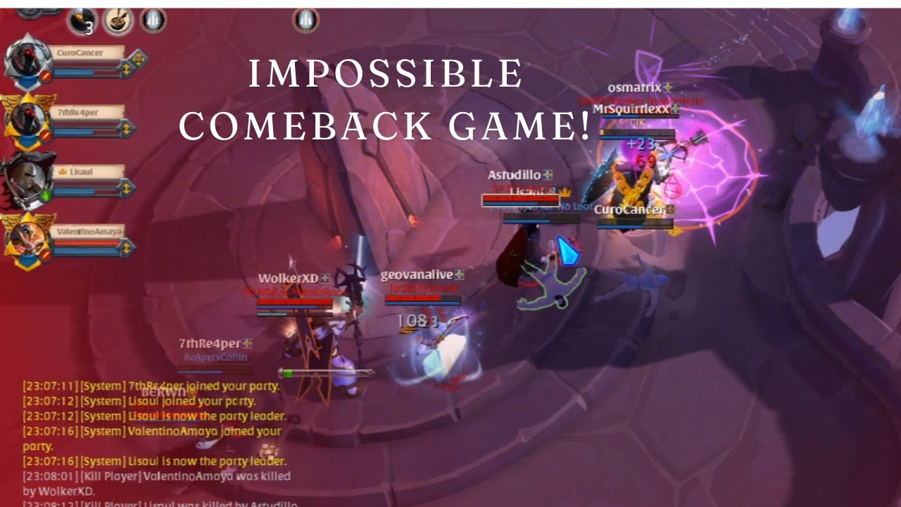 MY BEST COME BACK GAME EVER. - YouTube