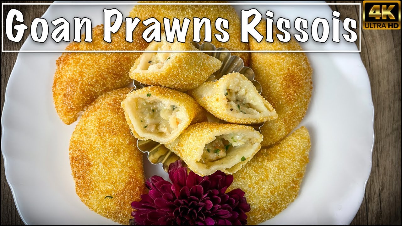 Prawns Rissóis | Goan Prawn Rissóis Recipe | Shrimp Rissoles Recipe ...