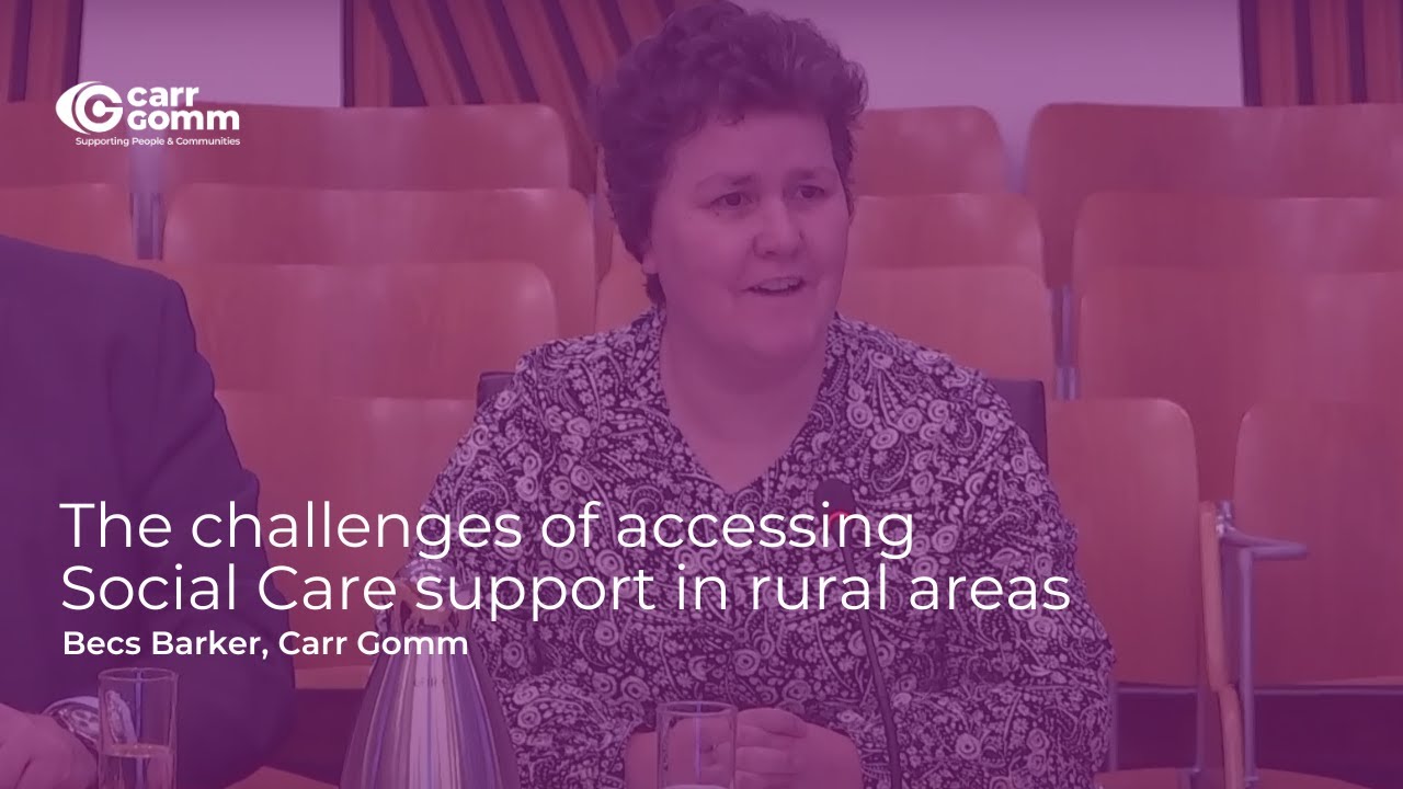 Challenges of accessing social care support in rural areas - YouTube