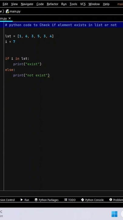 Check If Element Exists In List In Python 👍😉 Codewithharry Css Python Programming Shorts