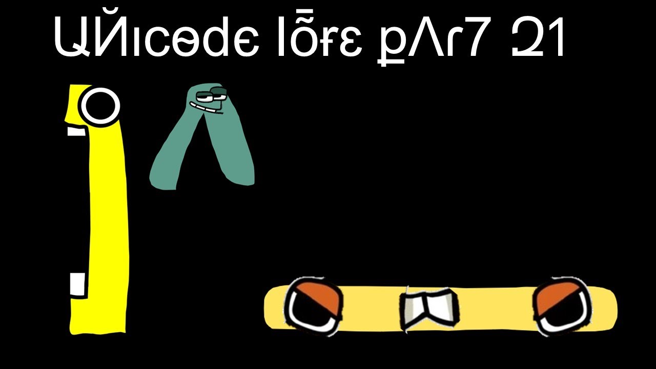 Unicode Lore Part 21 - YouTube