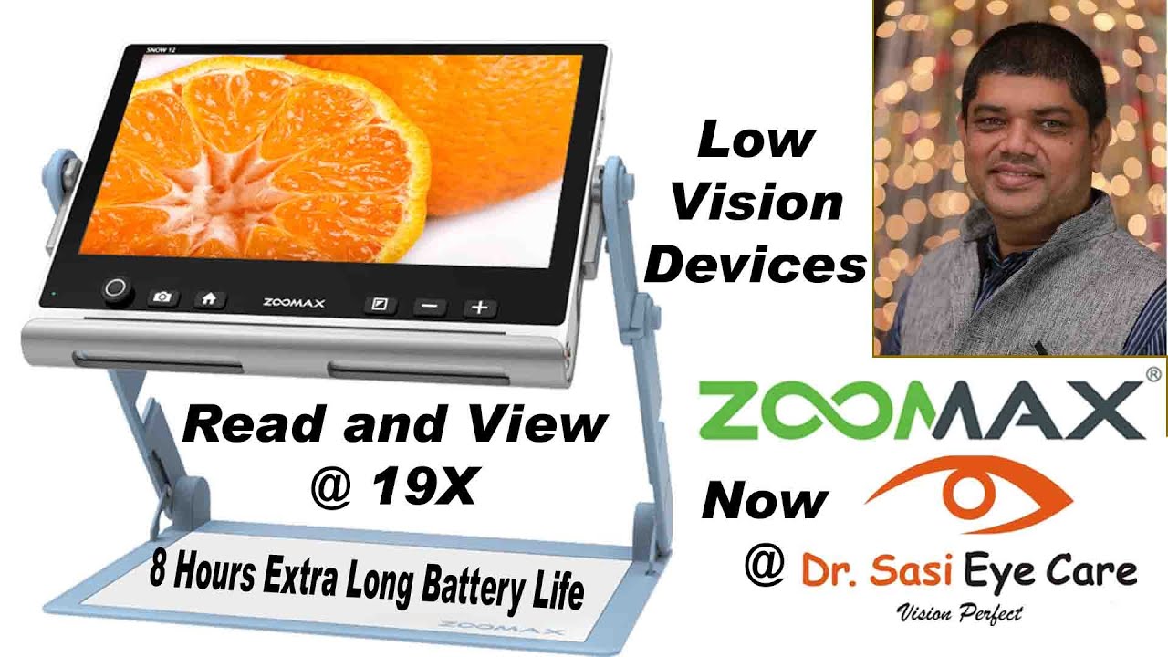 LOW VISION READING DEVICE NOW IN DR.SASI EYE CARE || OCR READING DEVICE ...