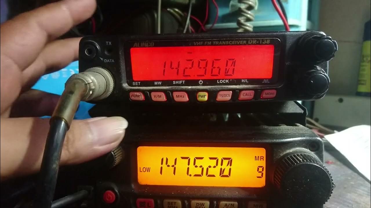 Setting RPU, Tone, Duplex, Rig Alinco DR 138 //Mantaap!! - YouTube