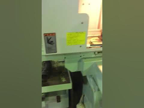 2018年10月18日黒田精工製平面研削盤GS-52PF型2007年式 - YouTube