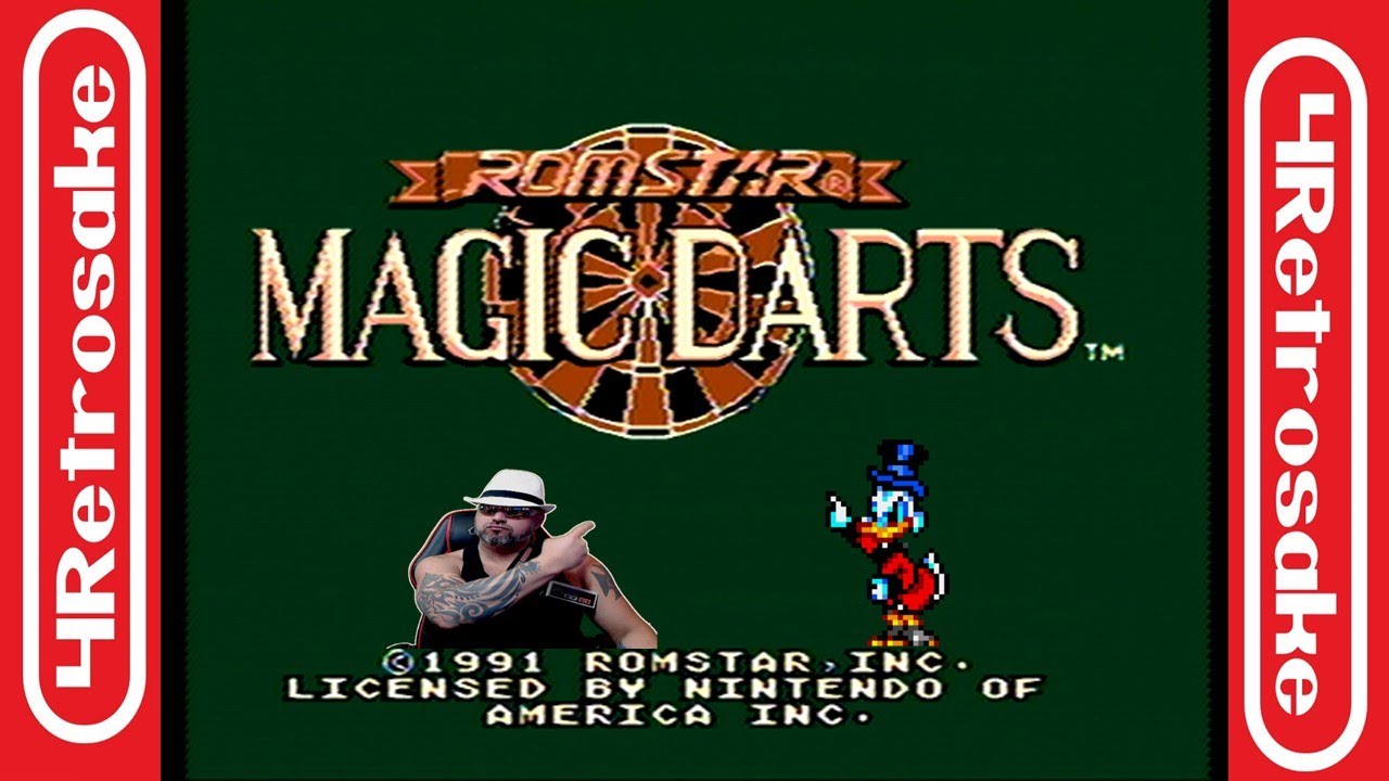 NES GAME #102 MAGIC DARTS / Playing my PERSONAL 600 PLUS NES Collection ...