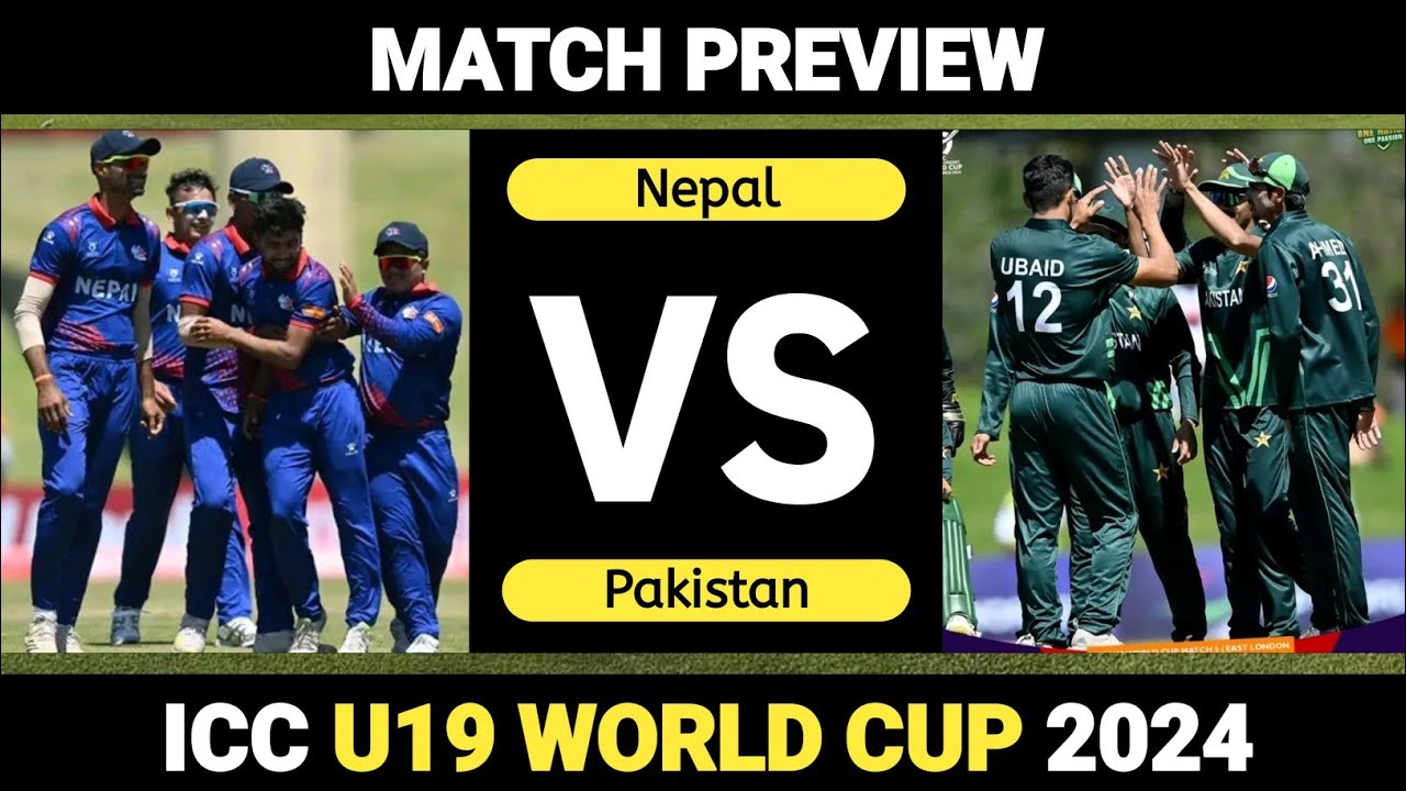 Can Nepal Handle Pakistan | Match Preview | NEP vs PAK | U19 World Cup ...