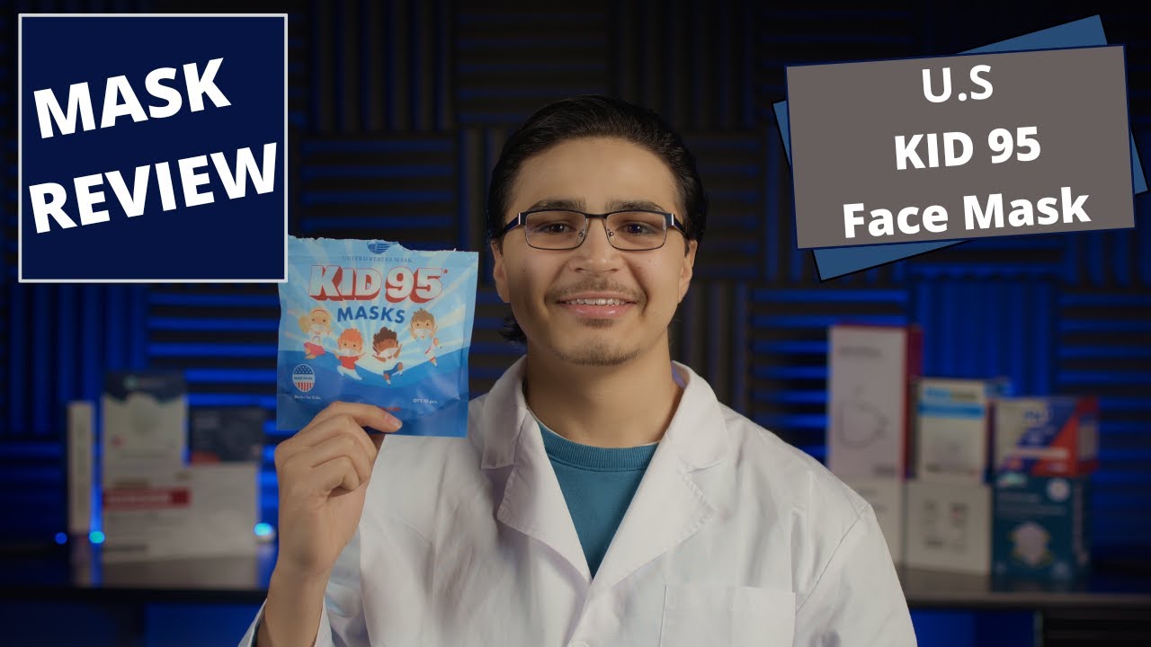 U.S. Kid 95 Face Mask Review Using NIOSH N95 Testing Standard - YouTube