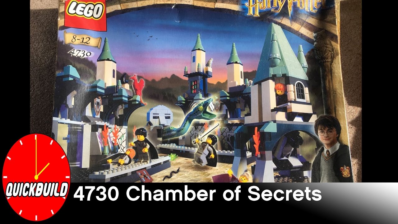 LEGO Harry Potter 4730 Chamber of Secrets - Quick Build and Review ...