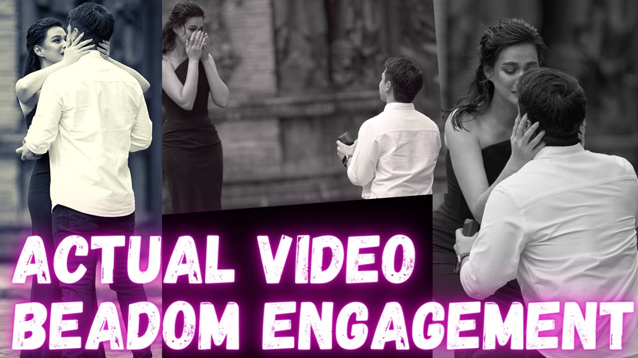 BEA ALONZO AND DOMINIC ROQUE ENGAGE NA! ACTUAL PROPOSAL VIDEO - YouTube