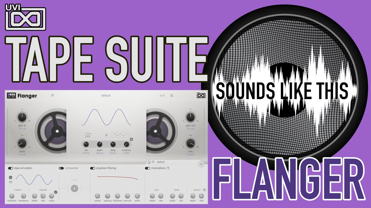 UVI Tape Suite | FLANGER | Sounds Like This - YouTube