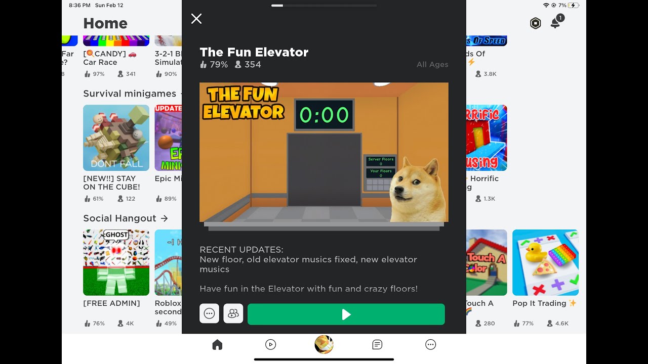 Me Playing The Fun Elevator - YouTube
