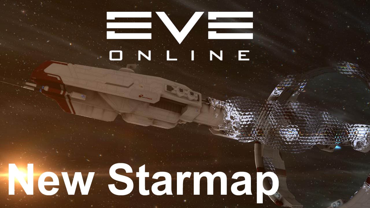 EVE Online - probing on the new map - YouTube