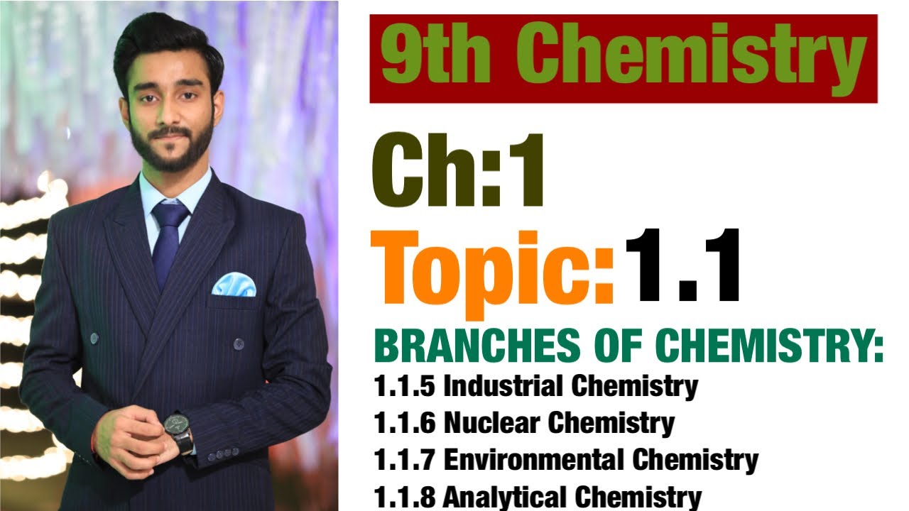 Class 9th Chemistry Chapter:1 Fundamentals of Chemistry Topic:Branches ...