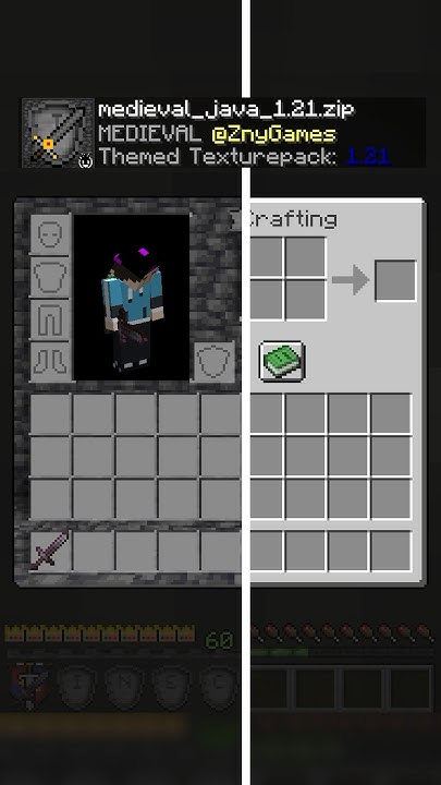 Minecraft Java GUI + HUD Texture Pack(Resource Pack) #minecraft # ...