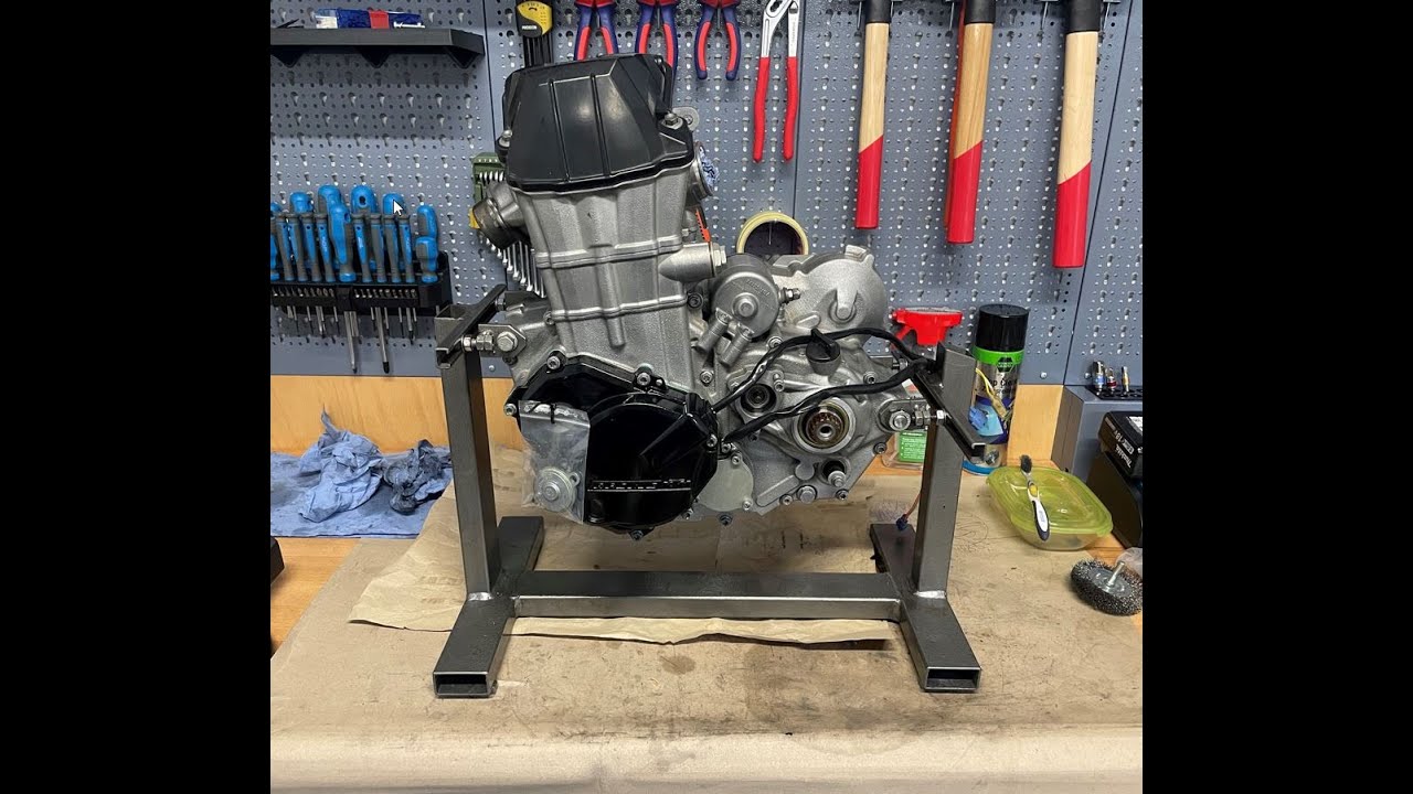 KTM 450 EXC Engine revision - SMmateZ - YouTube