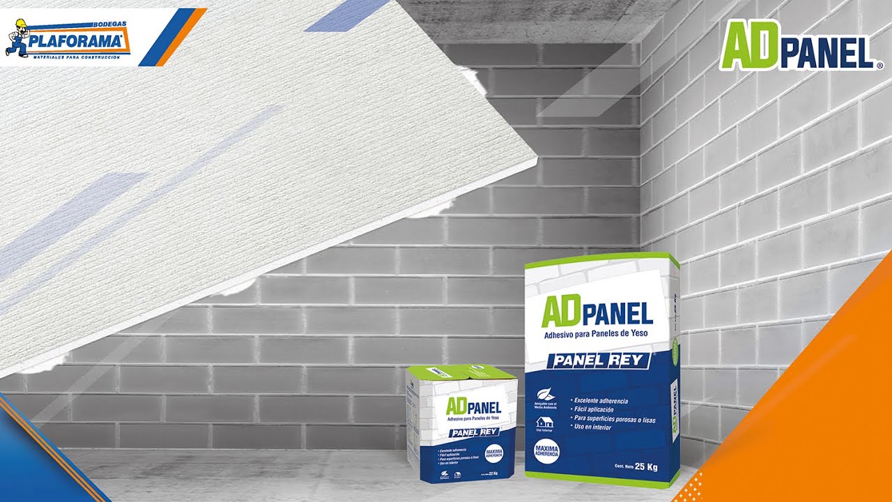 Descubre cómo usar el adhesivo AD Panel - YouTube