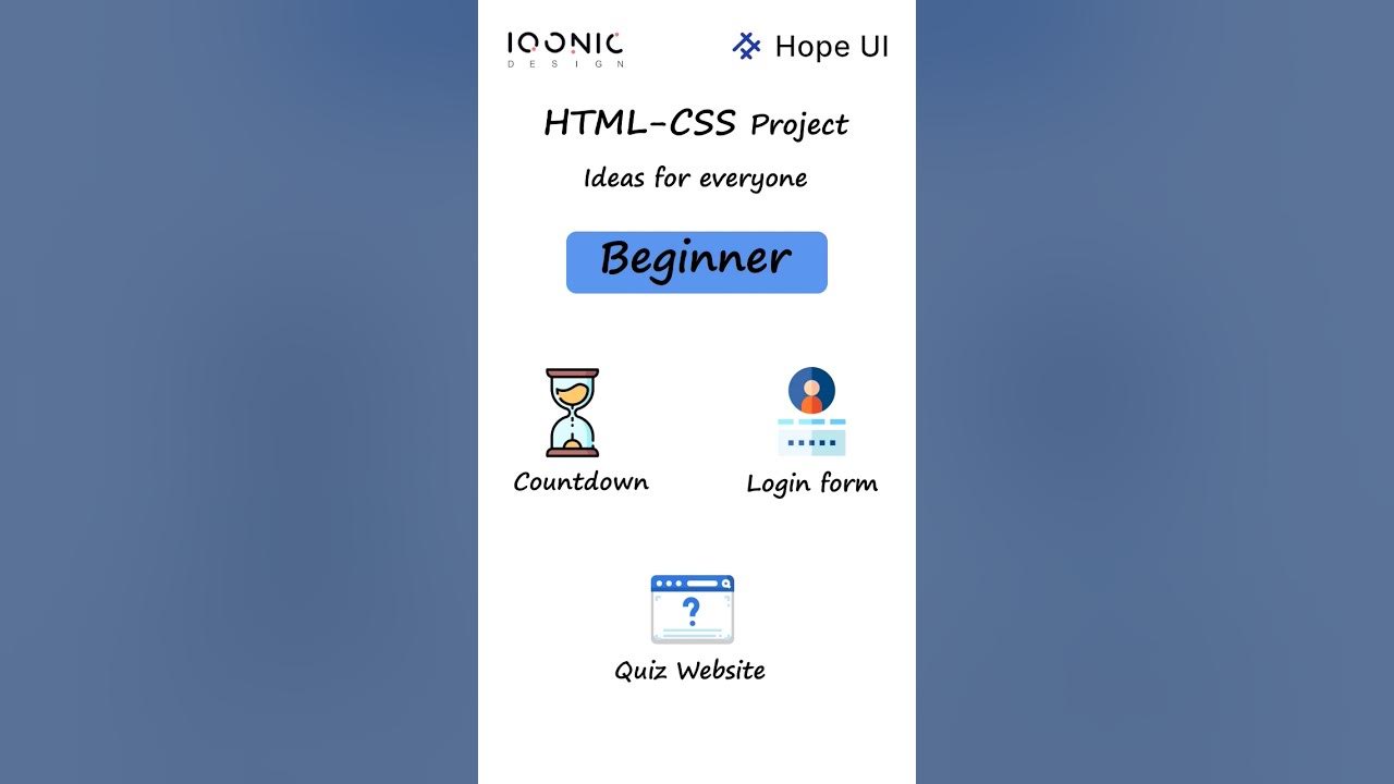 Html Css Project Ideas For Everyone 🔥 Html Css Projects Coding Programming Htmlcoding