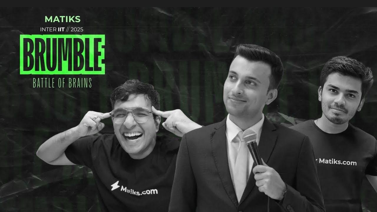 Brumble 2025 – Inter-IIT Finals with @ashishsolanki_1 | Mind Sports ...