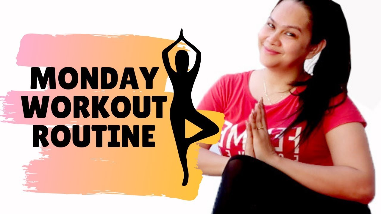 VLOG#016 MONDAY EXERCISE AT HOME!! - YouTube