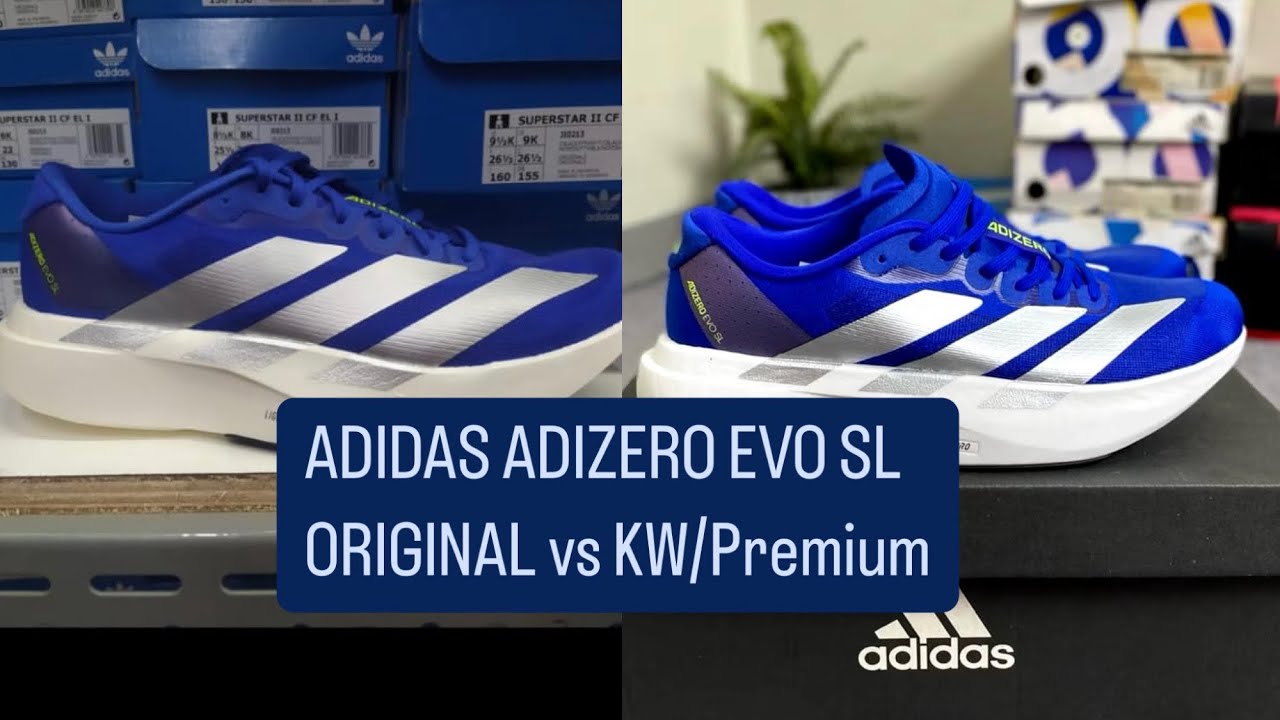 Cara membedakan perbedaan Adidas Adizero Evo SL ori original dengan ...