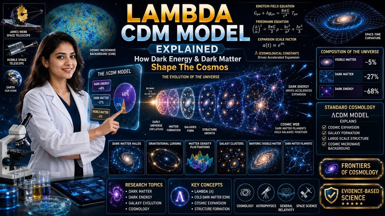 Lambda CDM Model Explained: How Dark Energy and Dark Matter Shape the ...