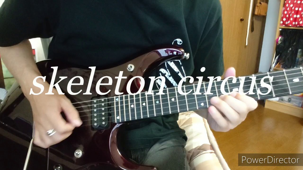 DEAD END 『skeleton circus 』guitar solo cover - YouTube