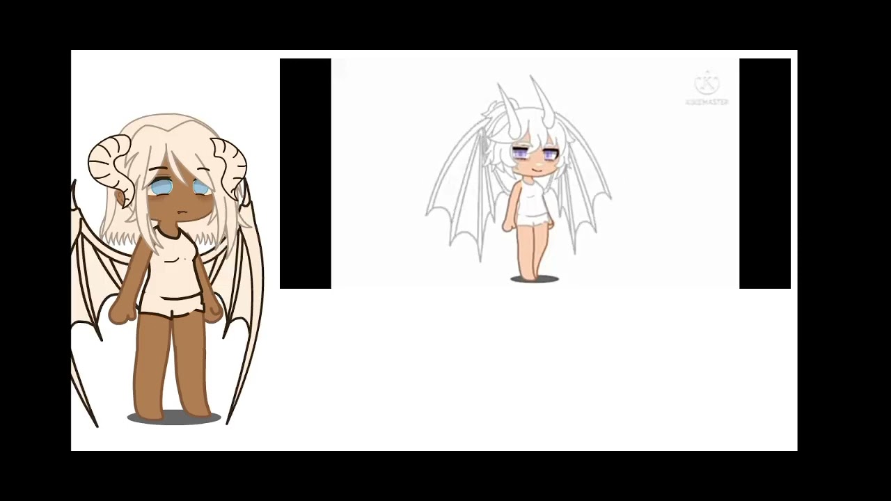 dragon oc challenge!//•//gacha club//•//late trend//• - YouTube