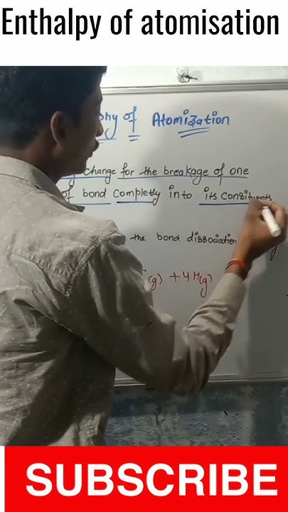Enthalpy of atomisation definition|thermodynamics chemistry class 11 #chemistry #shorts - YouTube