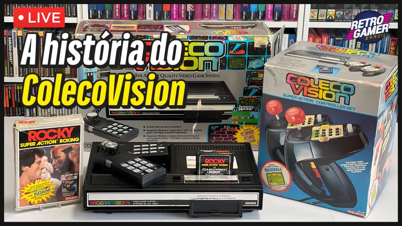 A História do ColecoVision - o 1º vídeo game que levou a experiência do ...