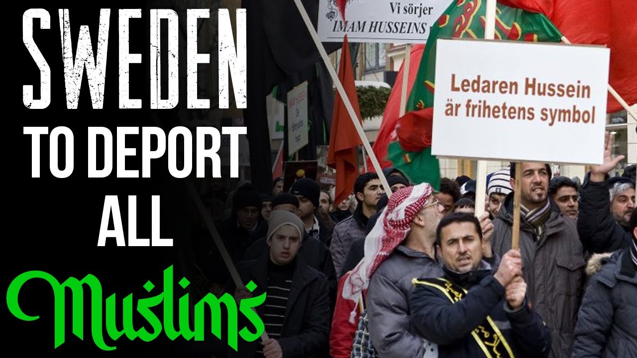 Sweden begins preparations for a massive deportation exercise - YouTube