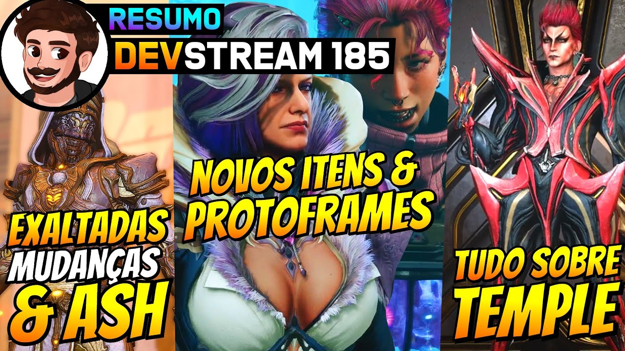 HABILIDADES TEMPLE REVELADAS!, 4 NOVOS PROTOFRAMES REVELADOS!, BUFFS NO ASH & MAIS! | Devstream ...