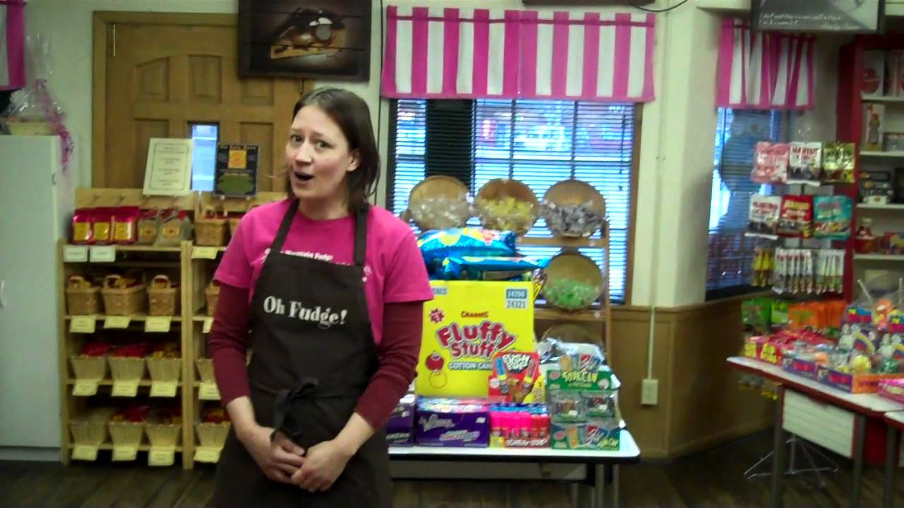 Candy Mountain Fudge - A Tour Of Our Store Winter 2011 - YouTube