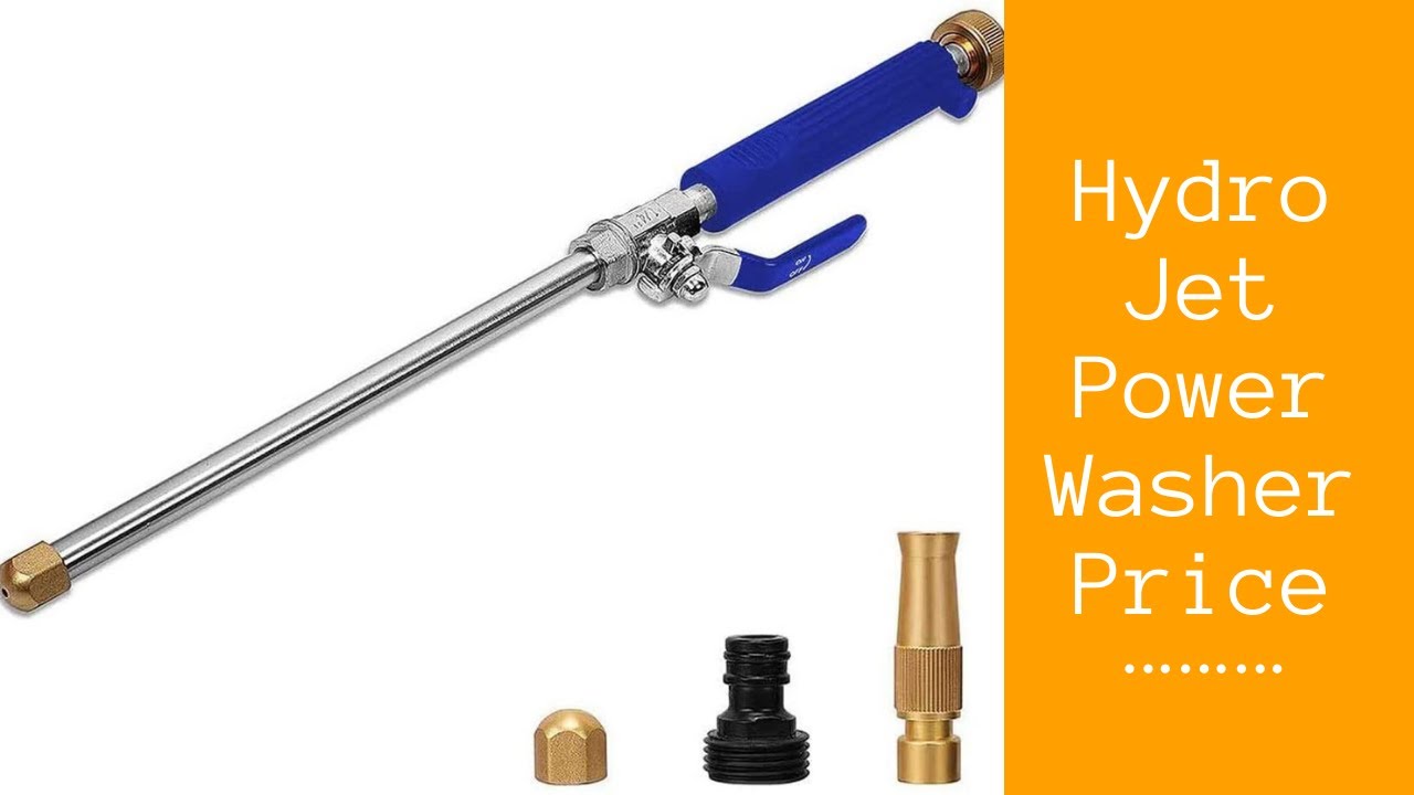 Hydro Jet Power Washer Price $24.99 Free Shipping Worldwide - YouTube