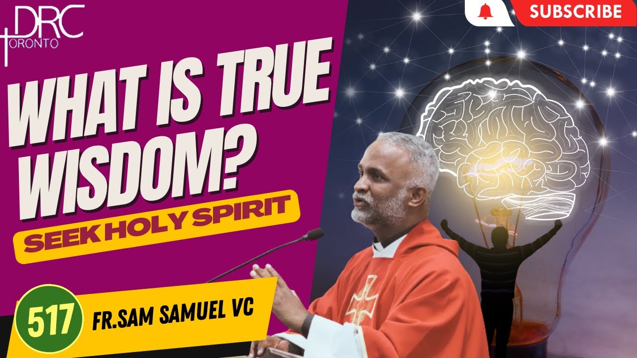 Day 517: What is True Wisdom? | Seek Holy Spirit (Fr. Sam Samuel VC) - YouTube
