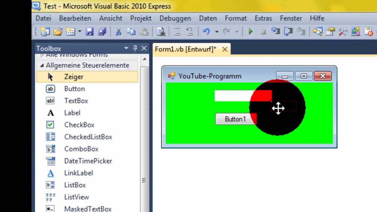 Visual Basic 2010 Tutorial1 Einführung Youtube 0164