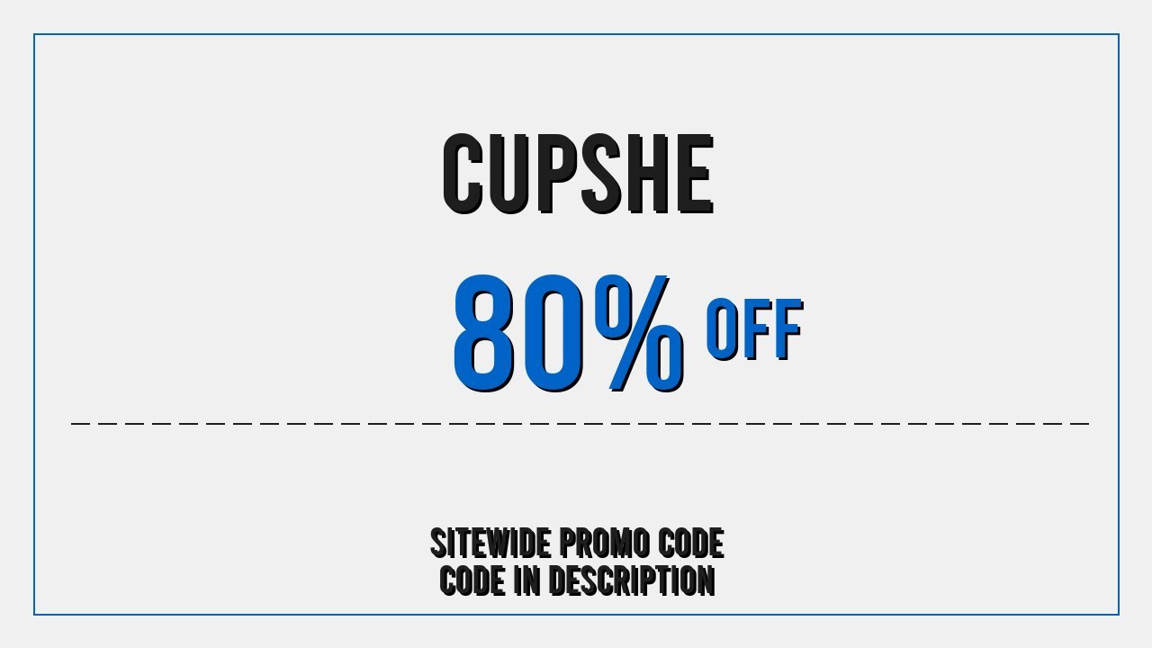 Cupshe Promo Code 2025 March - YouTube
