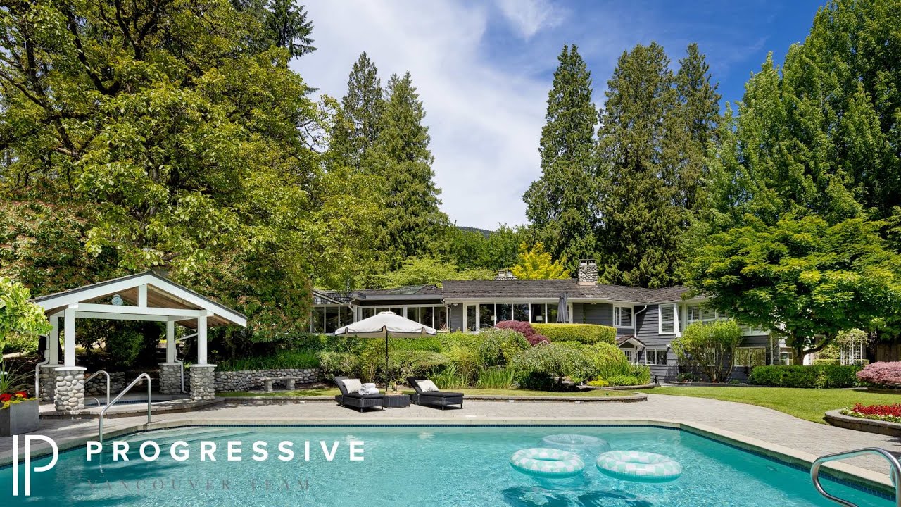 Inside this One Acre Resortlike West Vancouver Estate | 2970 Palmerston ...