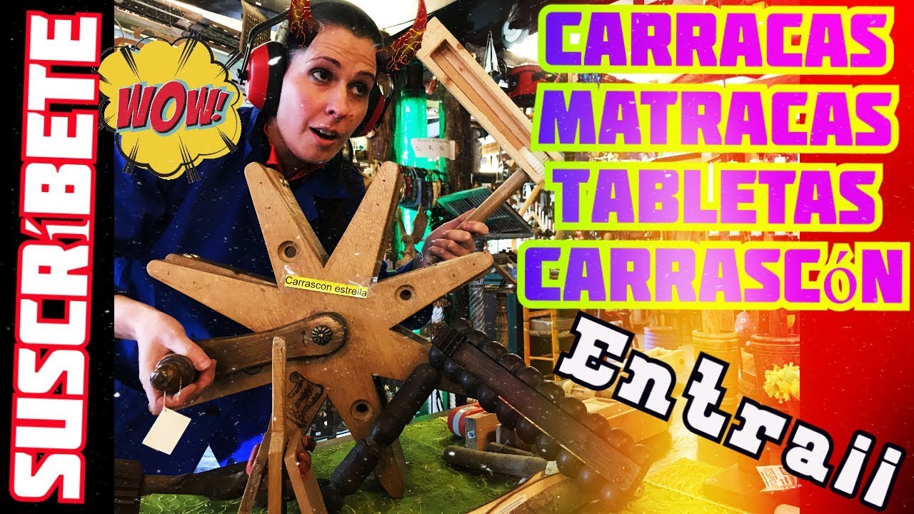 MATRACA o CARRACA de MADERA | SONIDO MATRACA y CARRACA de MADERA ...