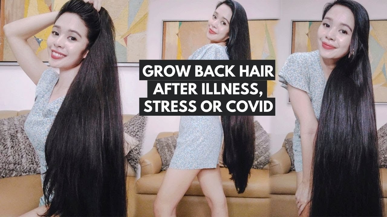 How To Grow Back Hair After Illness, Stress & Covid- Regrow Hair ...