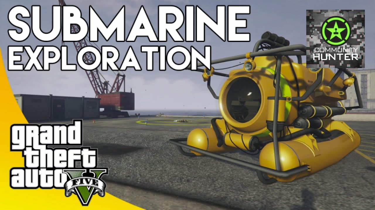 Submarine Exploration - GTA V - Things to do in - YouTube