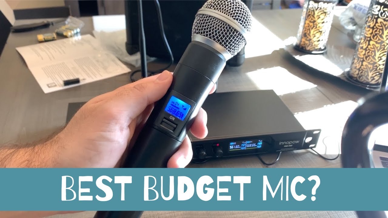 Innopow WM-400 Wireless Microphone System Unboxing and Review - YouTube